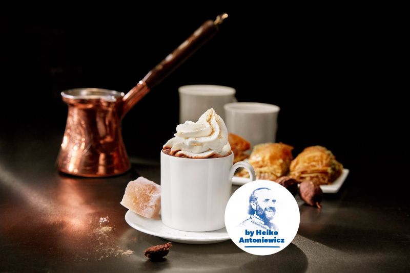 Turkish Mocha with Cardamom Cream