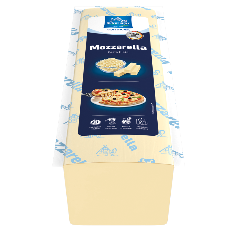Oldenburger Mozzarella 40% fat i.d.m., 2.5kg | SW10028