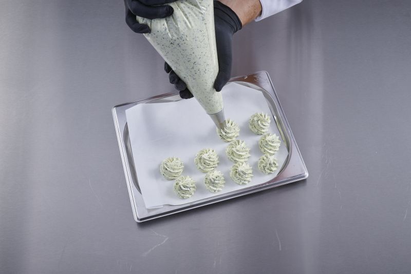 Portioning Butter - Piped Butter