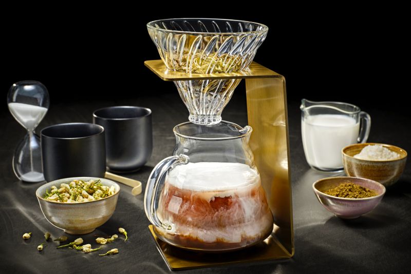 Roasted Earl Grey- Infused Milk Tea