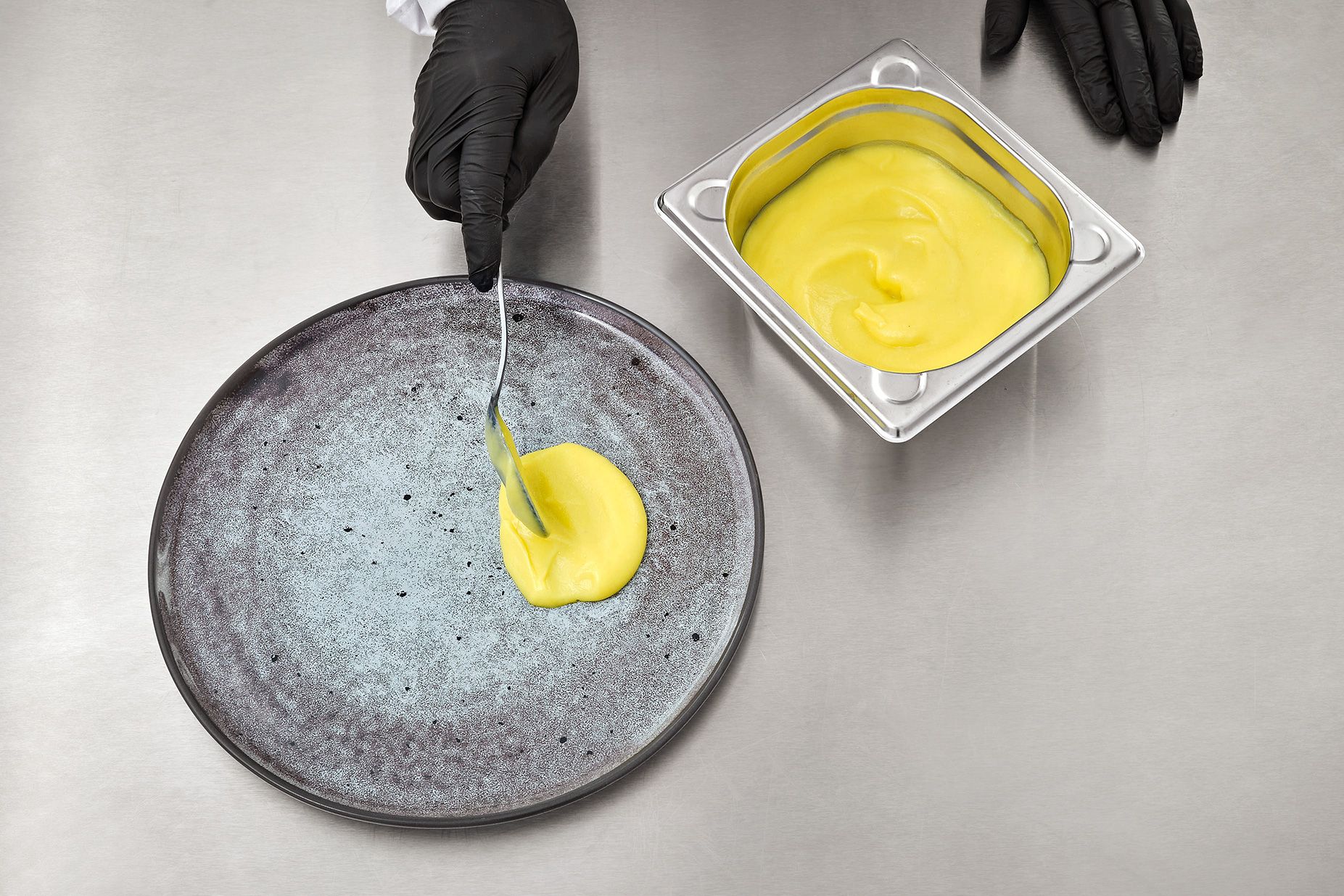 Plating: Oval with Texture